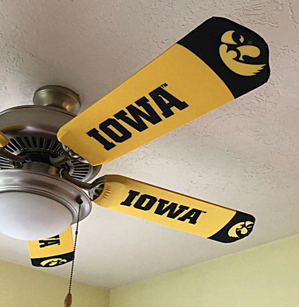 FAN SOX - University of Iowa Hawkeyes Ceiling Fan Blade Covers – Fan ...